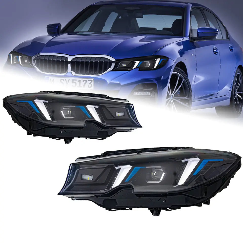 Car Lights for BMW G20 LED Headlight Projector 2019-2021 G28 G80 Head Lamp 320i 325i 330i L335i ...