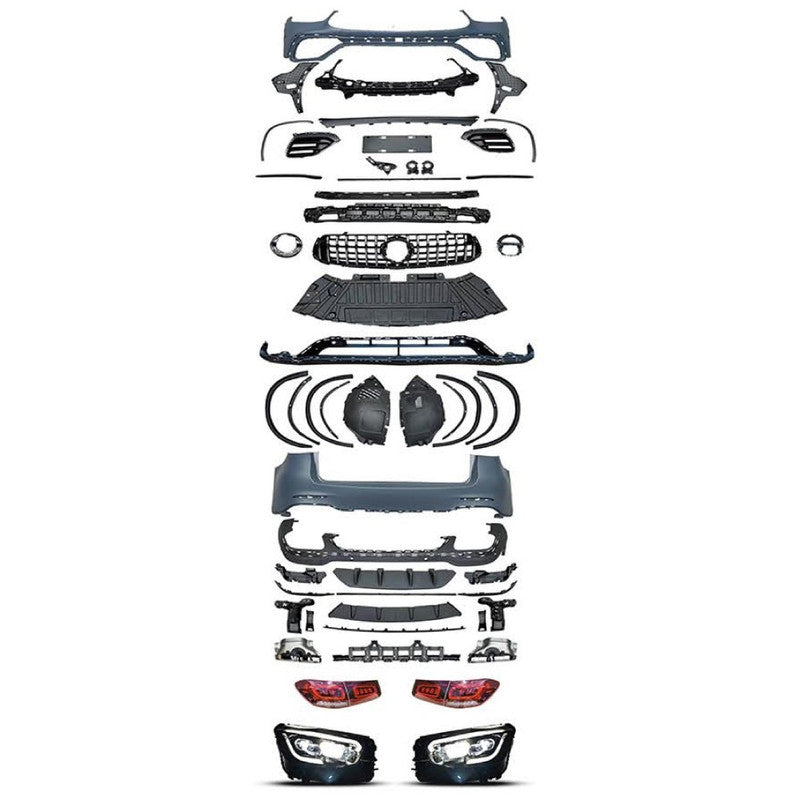 GLC W253 2016-2020 TO GLC W254 2021+ AMG S63 UPGRADE FACELIFT ...