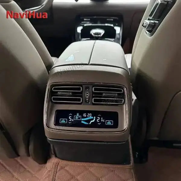 5 Inch Touch Screen Air Conditioning Control Panel Display Rear Seat AC ...