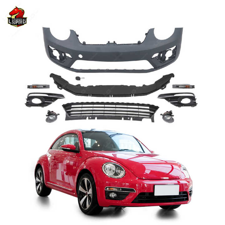 R Style Body Kit for Volkswagen Beetle Body Kit with Front Bumper Grill ...