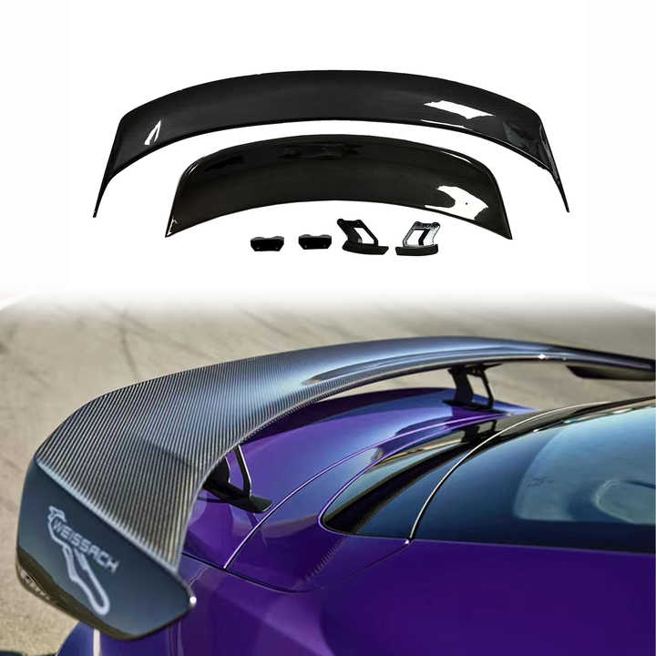 Porsche Taycan WEISSACH Style Auto Parts Rear Wing Spoiler Body Kits ...