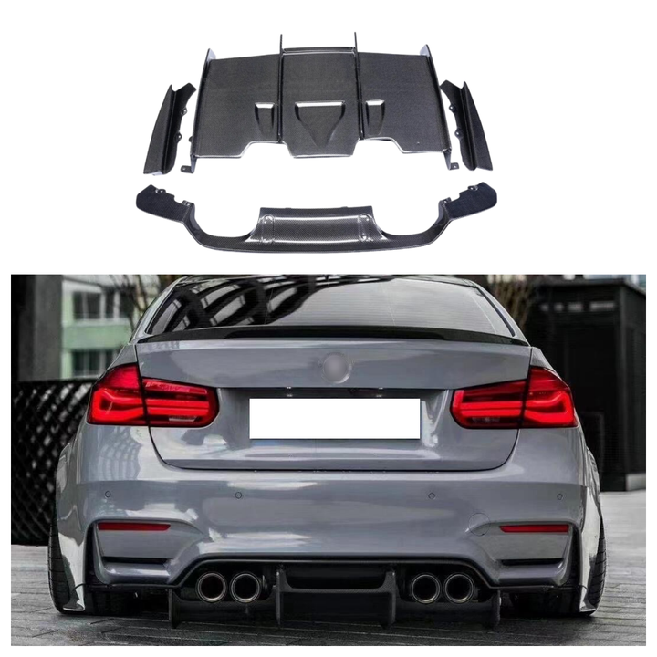 High Quality Carbon Fiber PSM Style Rear Bumper Diffuser For BMW F80 M ...