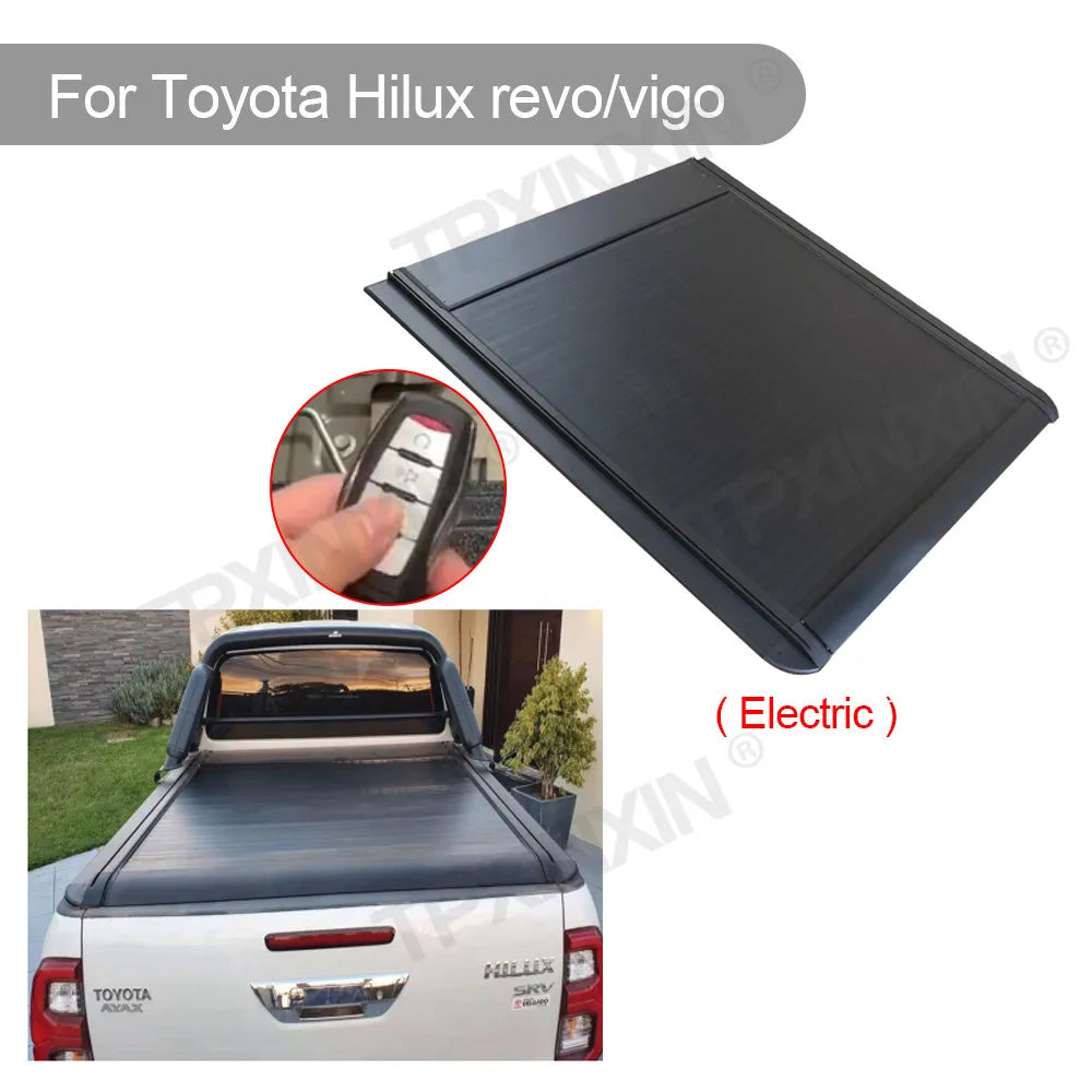 Toyota Hilux Revo/vigo/trd/rocco Car Trunk Lids Pickup Bed Tonneau ...