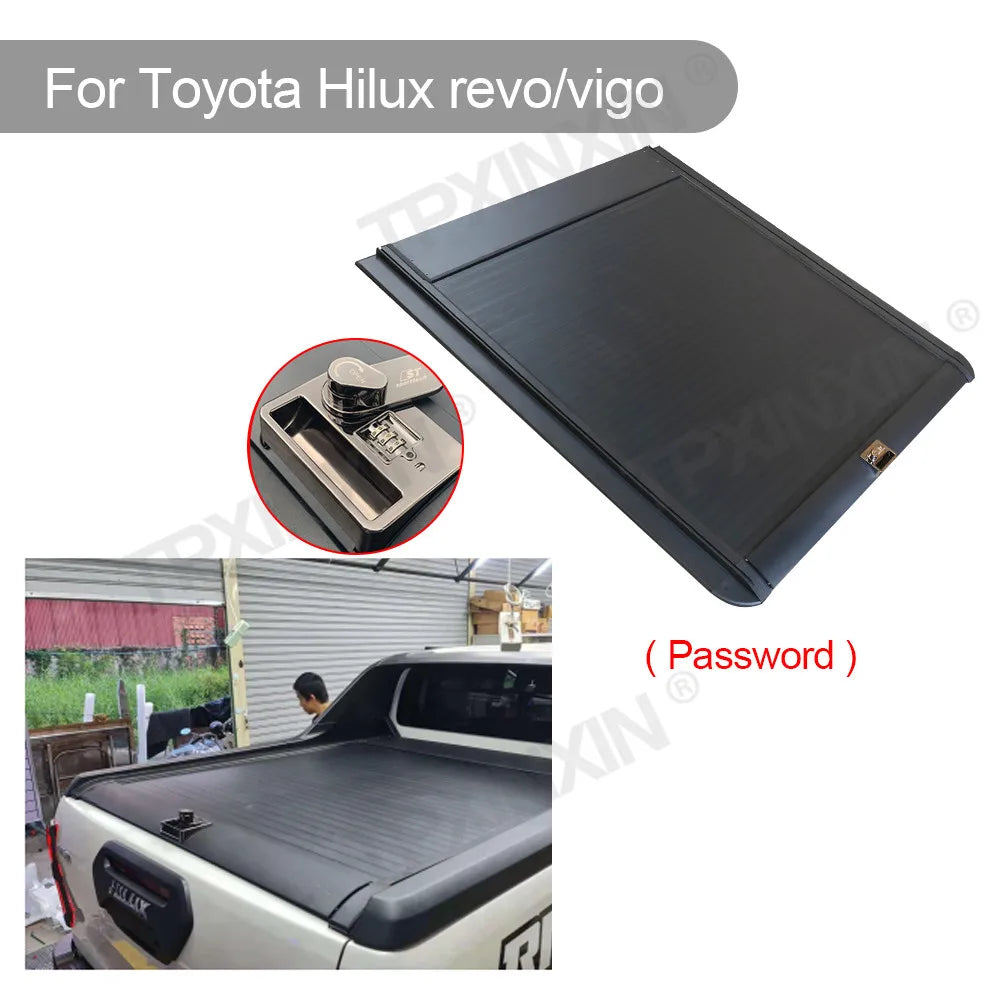Toyota Hilux Revo/vigo/trd/rocco Car Trunk Lids Pickup Bed Tonneau ...