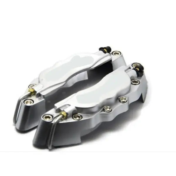 Car Craft Break Cover Caliper Cover Silver Large | CAR CRAFT INDIA