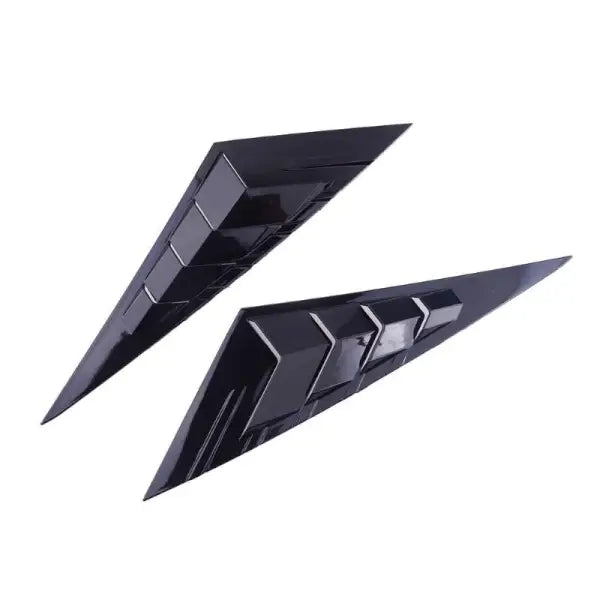 Elantra Rear Window Vent Outlet Louver Fender Trim Glossy Glossy Black ...