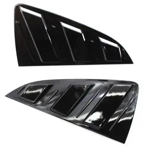 Polo Rear Window Vent Outlet Louver Fender Trim Glossy Black Polo ...