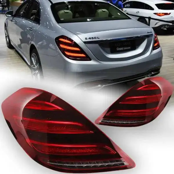 Car Lights for Benz W222 LED Tail Light 2013-2018 S350 S400 S500 W223 ...