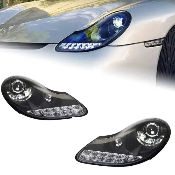Car Styling Head lamp light for Porsche Boxster 986 Headlights Boxster ...