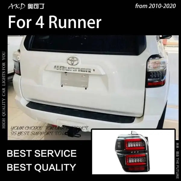Car Styling Tail lamp light for 4 Runner Tail Lights 2010-2020 4Runner ...
