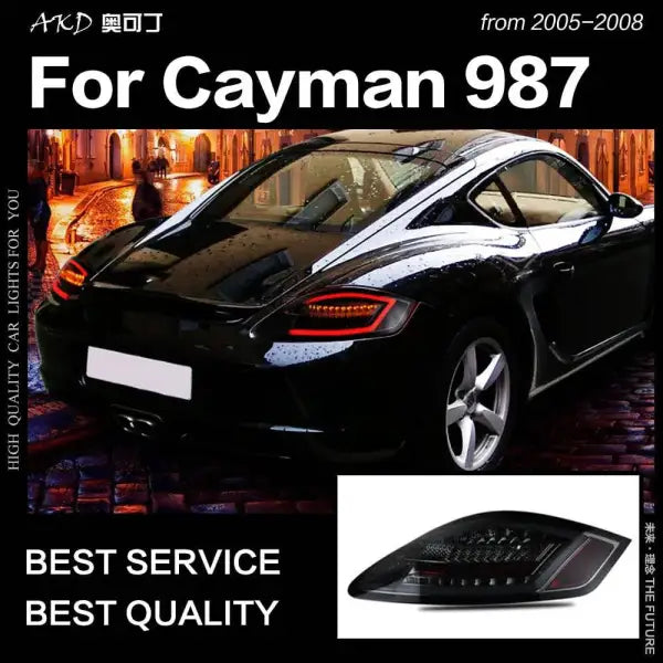 Car Styling Tail lamp light for Porsche Cayman 987 Tail Lights 2005-20