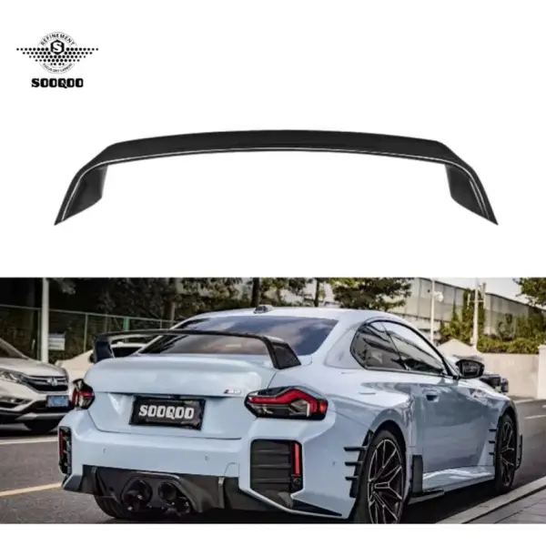 Dry Carbon Fiber M2 G87 Rear Spoiler M Performance Dry Carbon Fiber ...