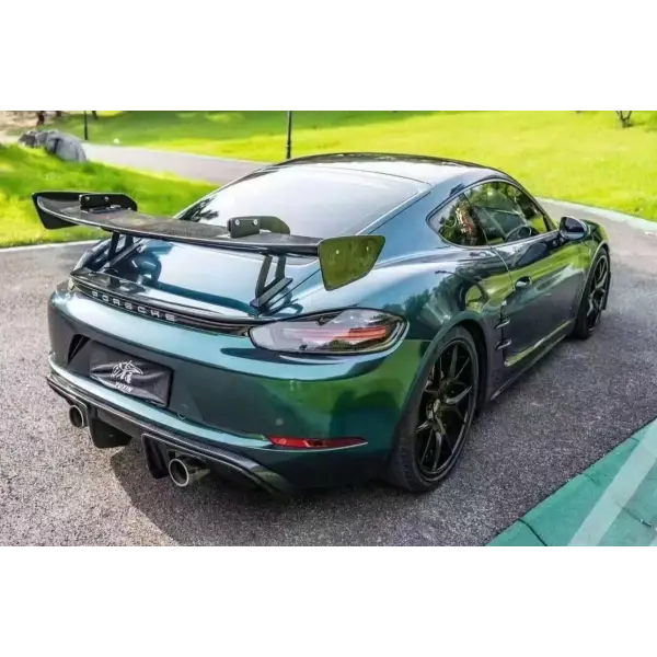 For Porsche Cayman 718 987 997 998 981 911 Boxster GT4 Carbon Fiber ...