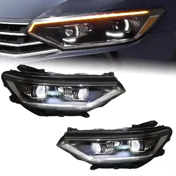 Head lamp light for VW Passat B8.5 LED Headlight 2020-2022 Headlights ...