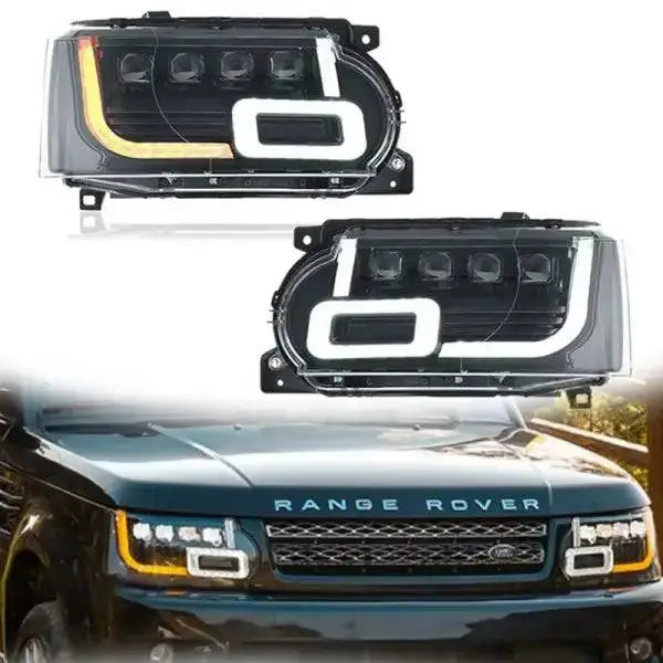 LED Front Headlight for Land Rover Range Rover Vogue Sports 2010-2013 ...