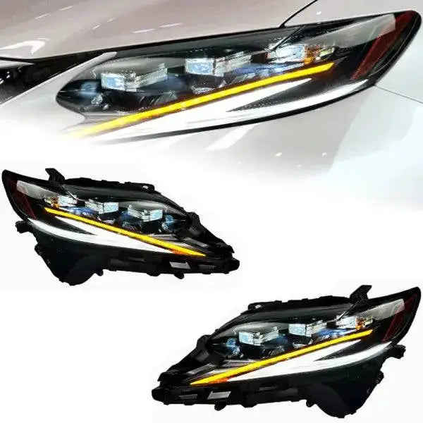 Lexus ES ES200 Headlights 2015-2017 ES300 LED Headlight DRL Signal ...