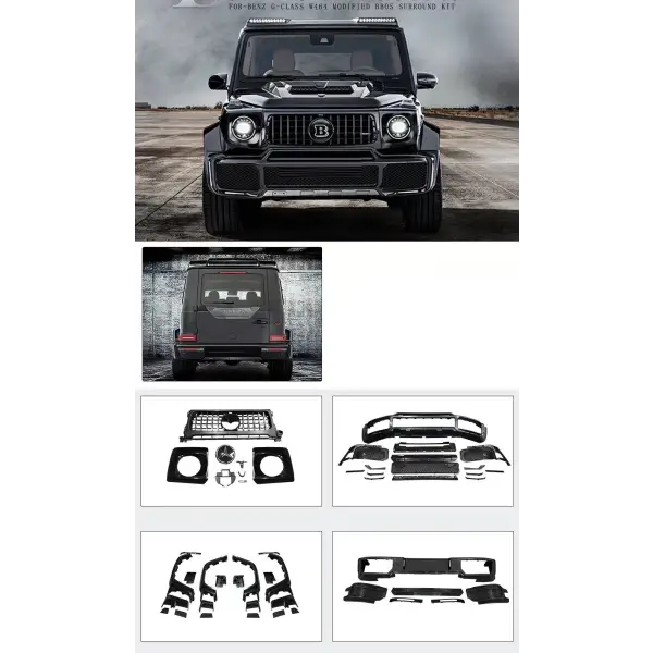 MERCEDES-BENZ G CLASS G WAGON W464 G500 G550 G63 UPGRADE TO BRABUS ...