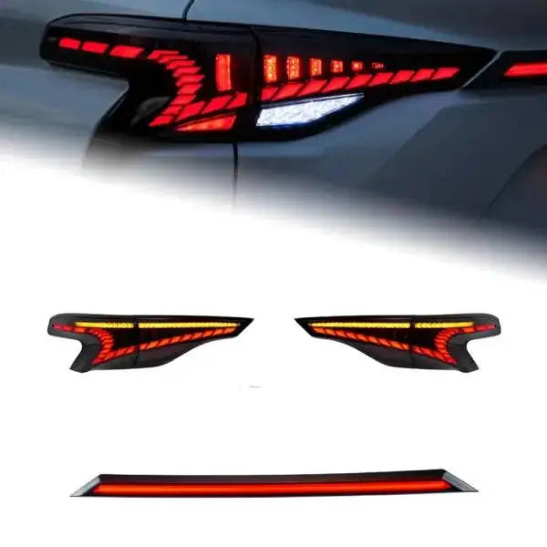 Toyota Sienna Tail Light 2021-2023 Sienna LED Tail Lamp DRL Signal Bra ...